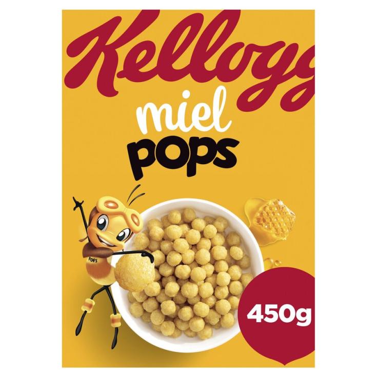 CEREAL TRIGO INFLADO MIEL POPS KELLOGG´S 450G - LaDespensa