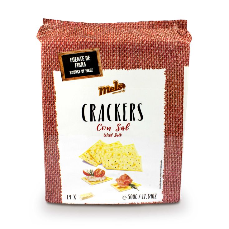CRACKERS CON SAL MELS 500G - LaDespensa
