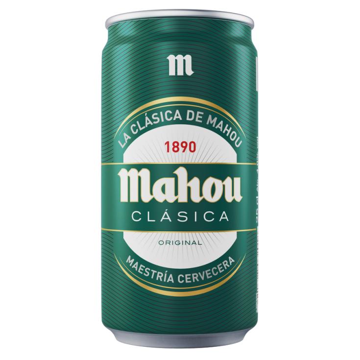 CERVEZA CLÁSICA LATA MAHOU 250ML - LaDespensa