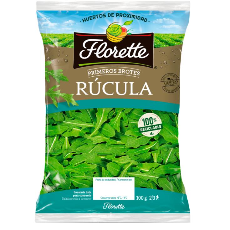 ENSALADA RÚCULA PRIMEROS BROTES FLORETTE 100G - LaDespensa